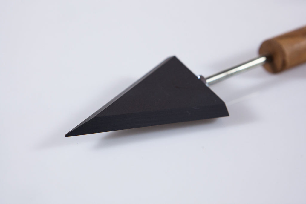 Graphite Triangle Shaping Tool – Blast Shield